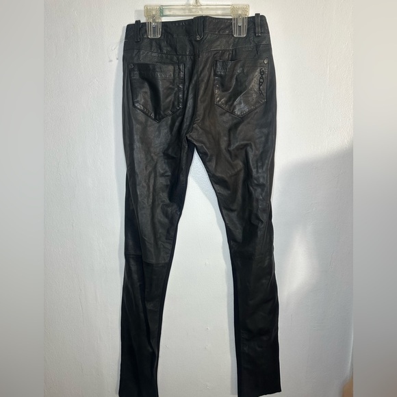 Genetic Denim | Pants & Jumpsuits | Designer Genetic Jeans Shia Leather ...